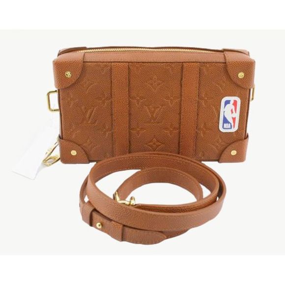 Louis Vuitton | Bags | Louis Vuitton X Nba Brown Monogram Leather Soft ...